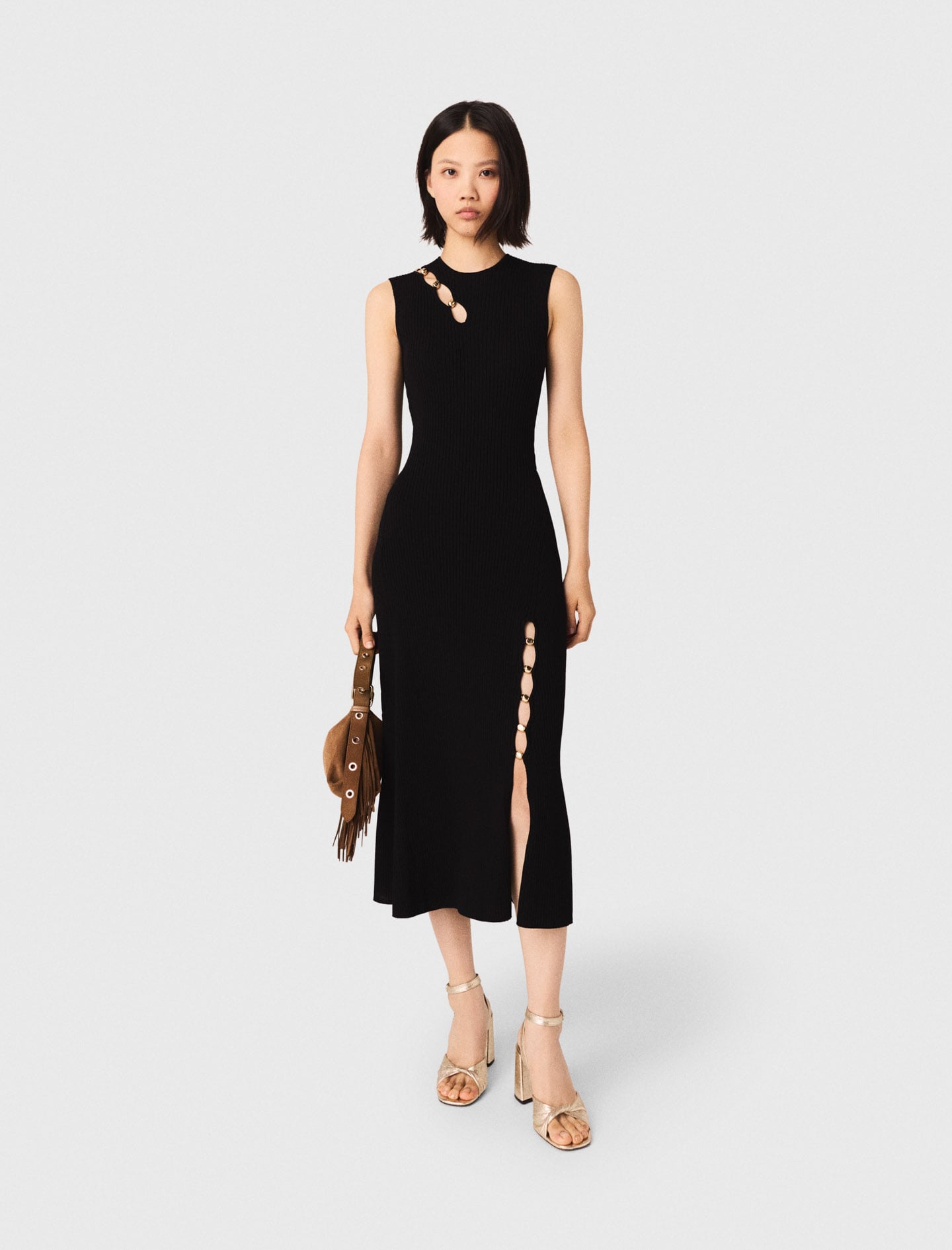 Langes Kleid Mit Cut Outs
